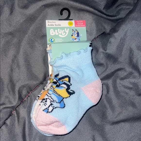 Accessories | Copy Bluey Ankle Socks For Kids | Poshmark